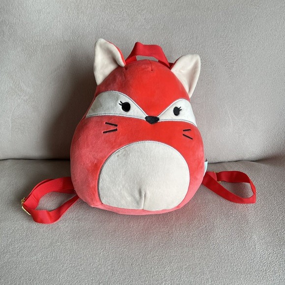 Squishmallows | Accessories | Squishmallow Backpack Coral Fifi The Fox ...